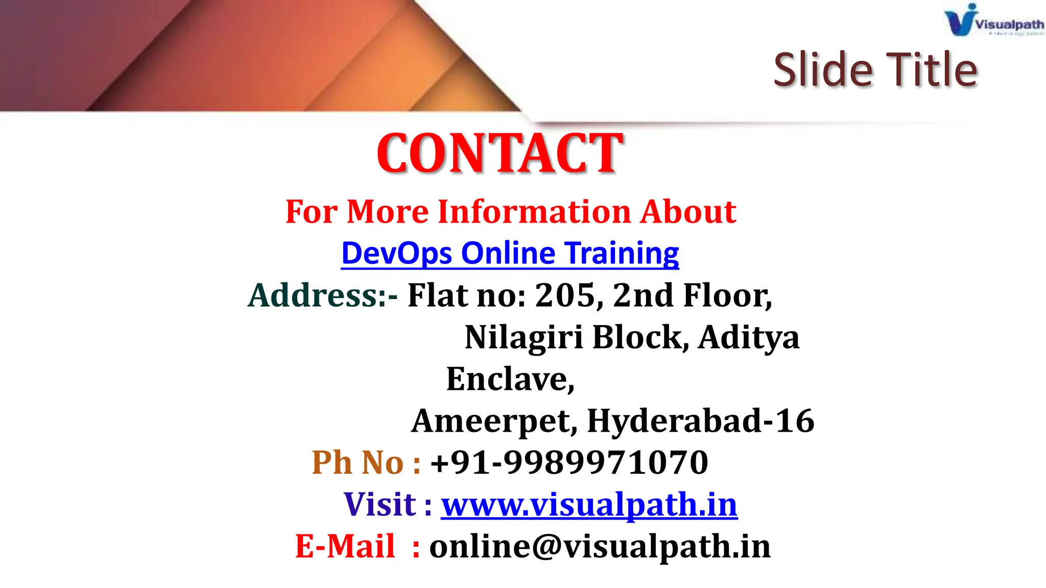 Devops Training Devops Online Training Pptx