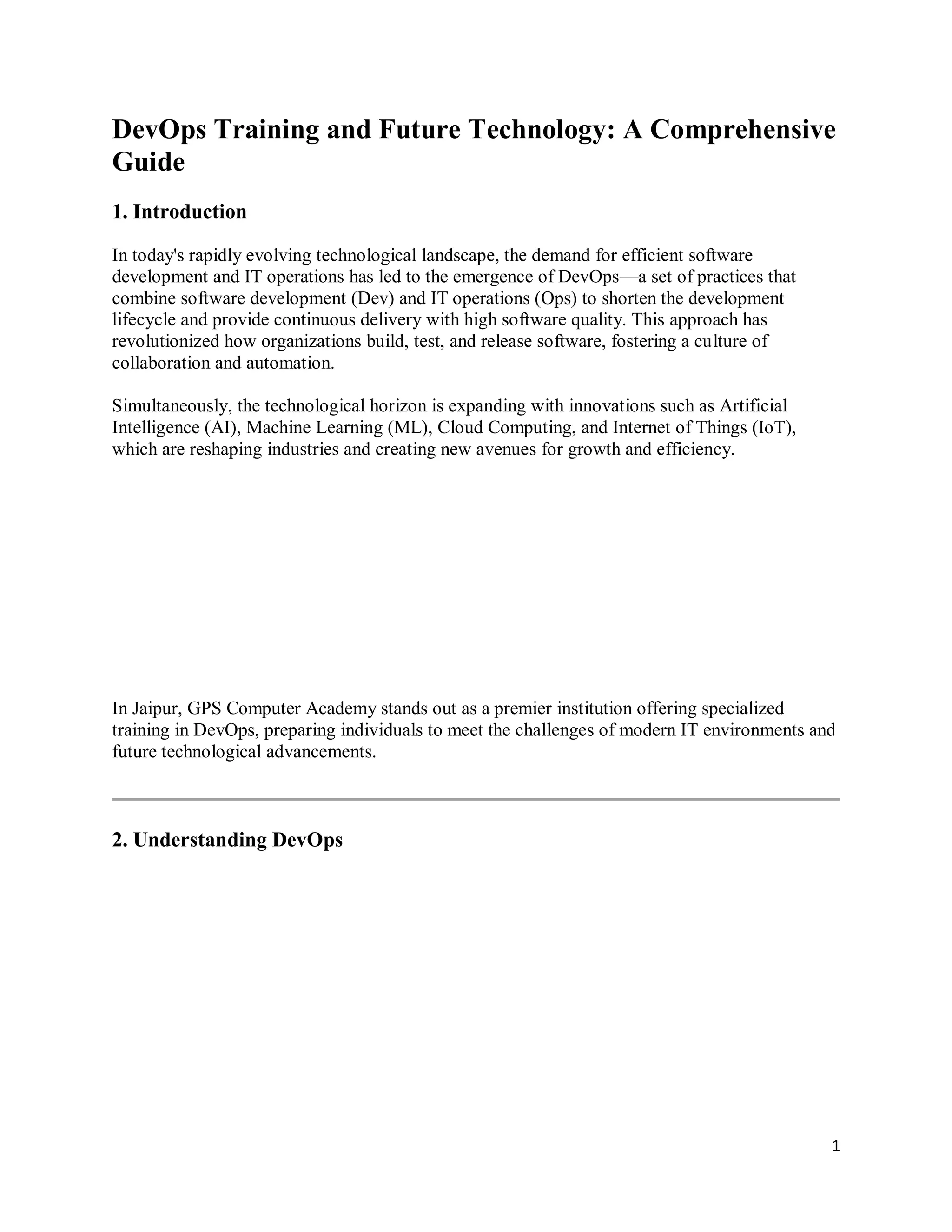 DevOps Training and Future Technology.pdf