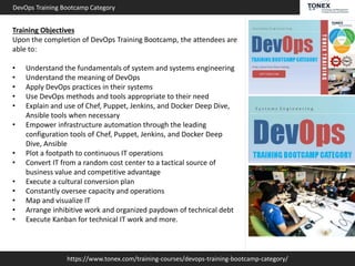 DevOps Training Bootcamp : Tonex Training | PPT