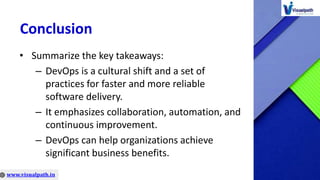 DevOps Training in Hyderabad | DevOps Training | PPT