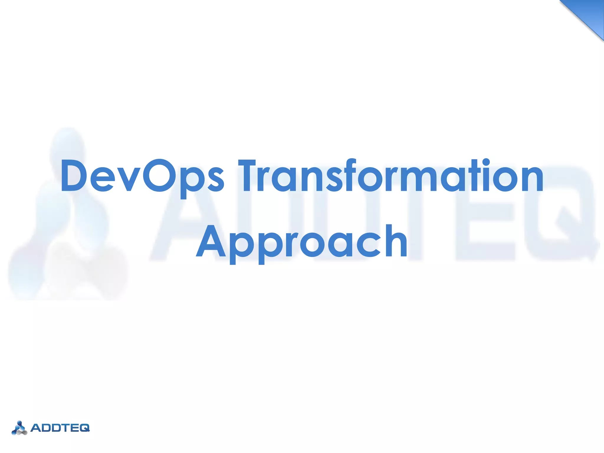 Dev ops transformation approach public | PDF