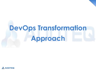 Dev ops transformation approach public | PDF