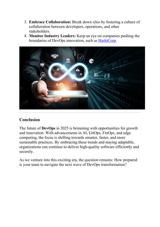 DevOps Trends in 2025:DevOps Trends in 2025: What’s Next After ...