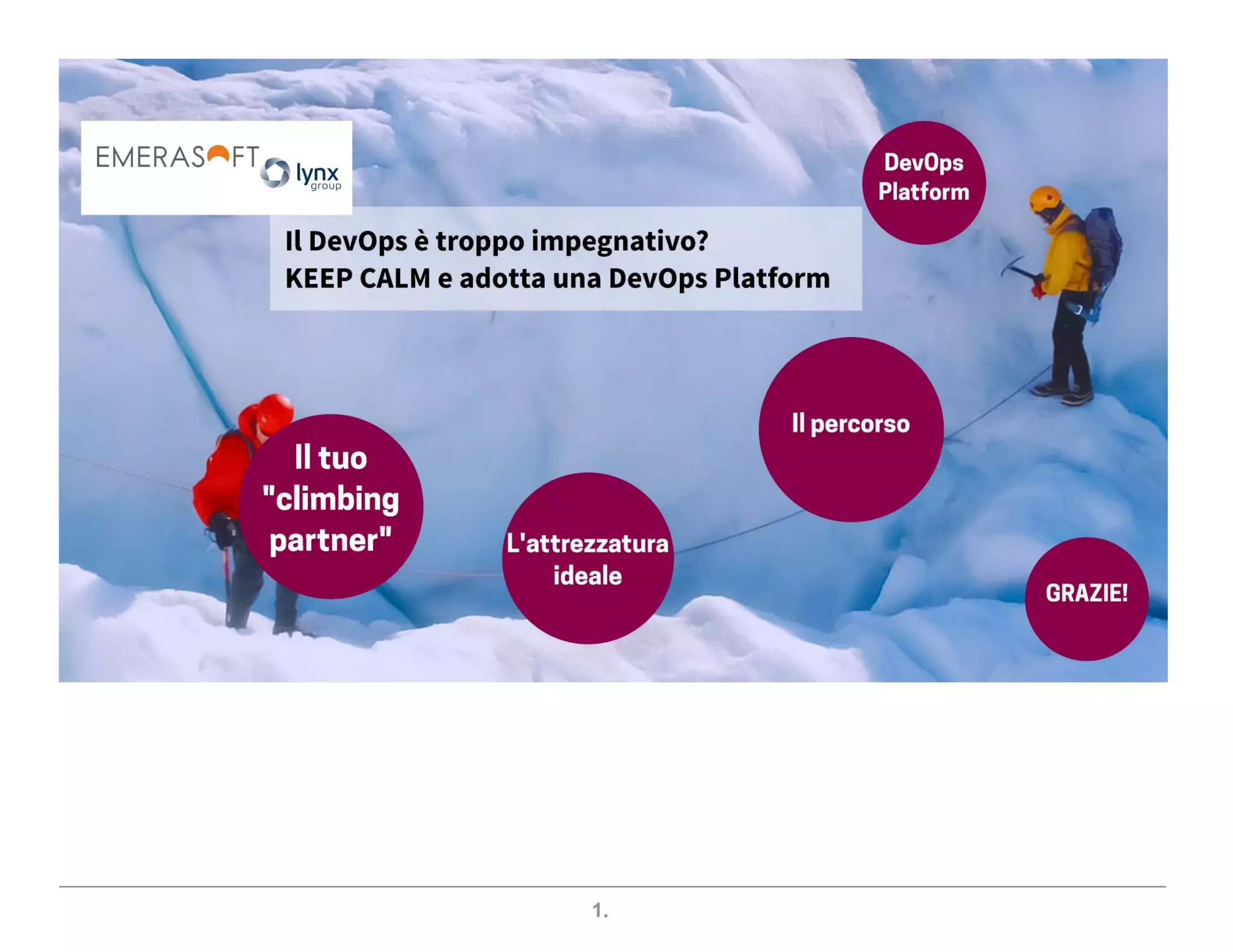 Il DevOps è troppo impegnativo? Keep calm e adotta una DevOps Platform ...