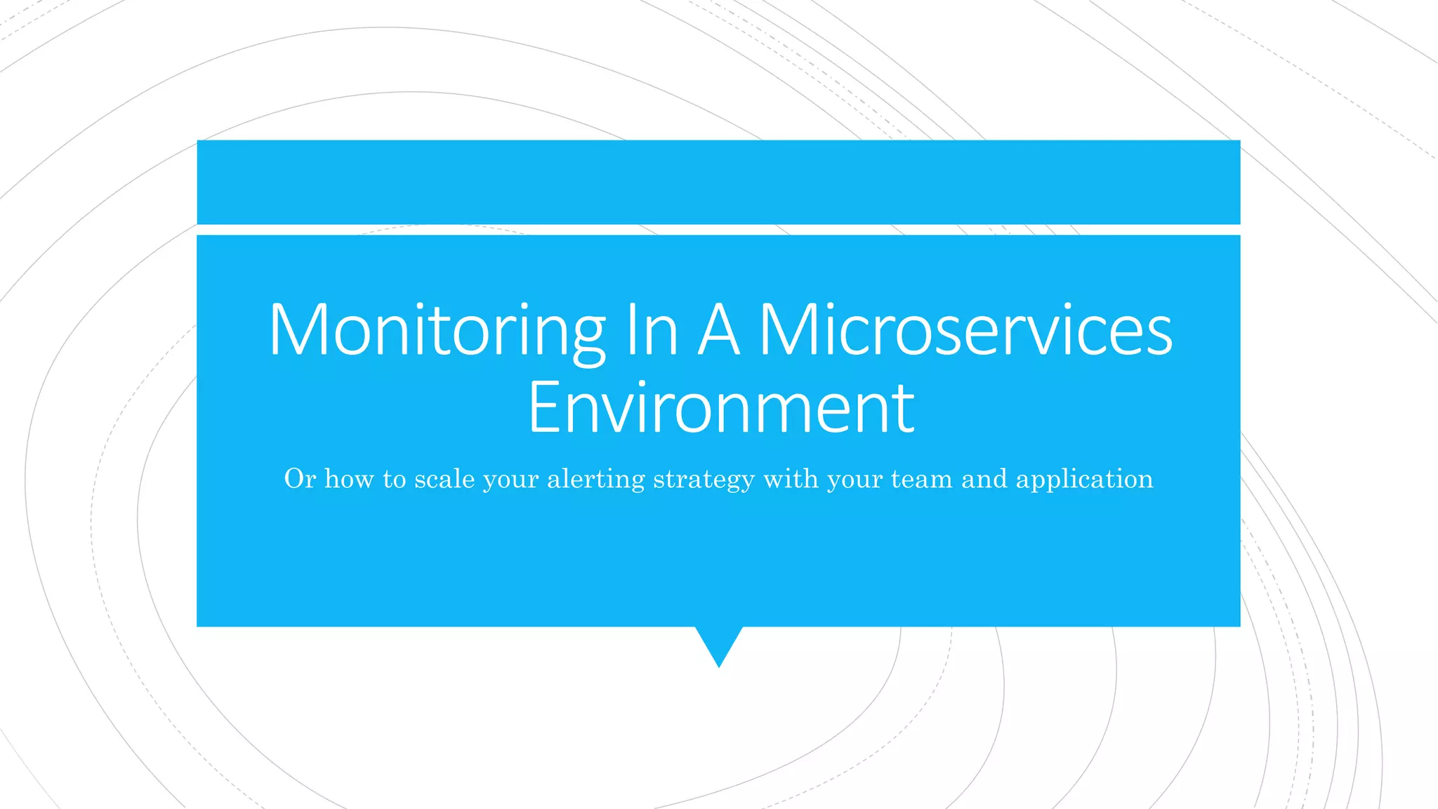 DevOps Underground - Microservices Monitoring | PPT