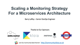 DevOps Underground - Microservices Monitoring | PPT