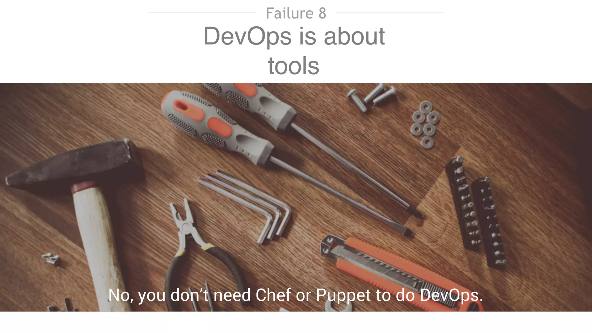 DevOps Utrecht - The DevOps Disaster | PPT