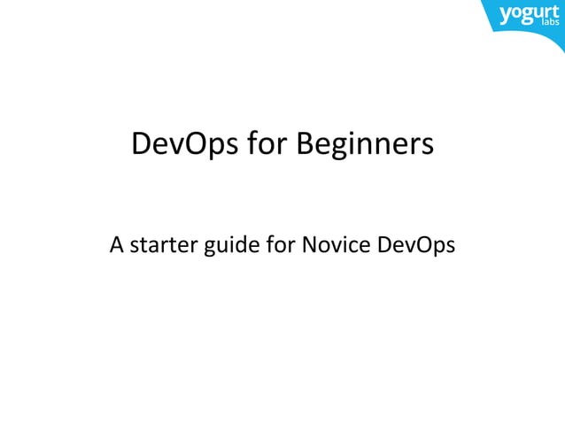 Devops for beginners | PDF