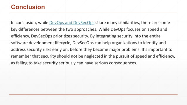DevOps vs DevSecOps: Understanding the Differences and Why Security ...