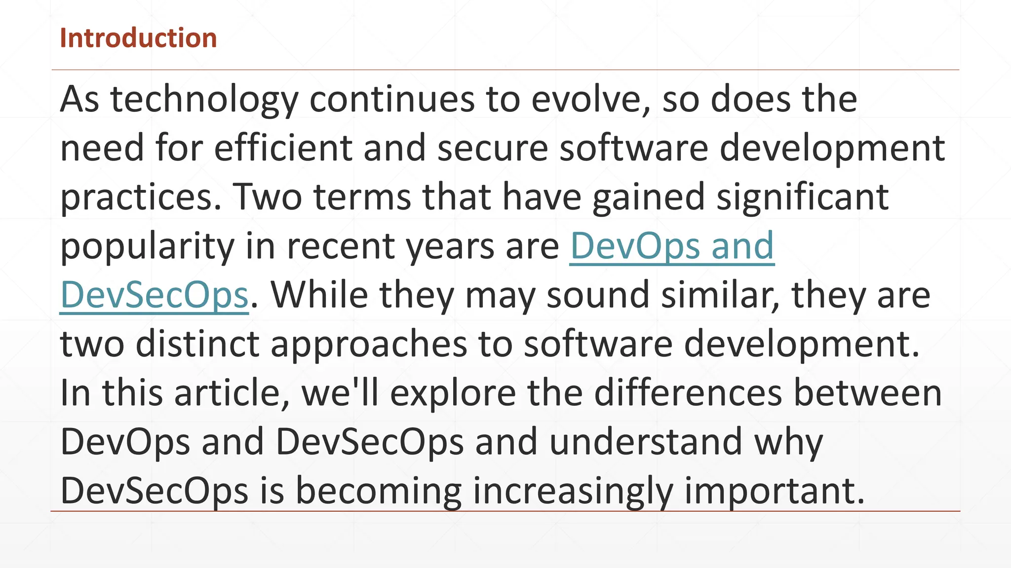 DevOps vs. DevSecOps Understanding the Differences.pptx