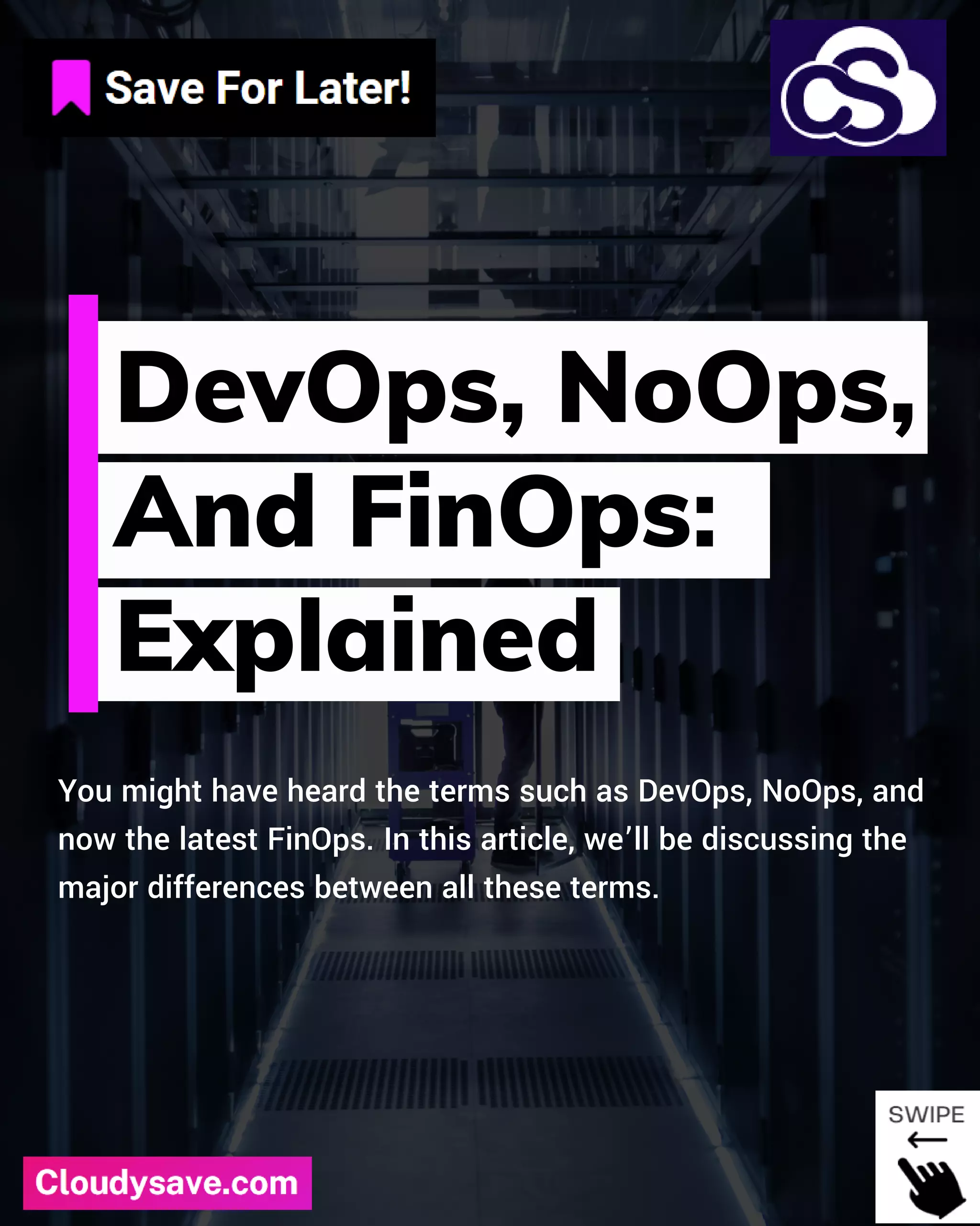 Dev ops vs noops vs finops | PDF