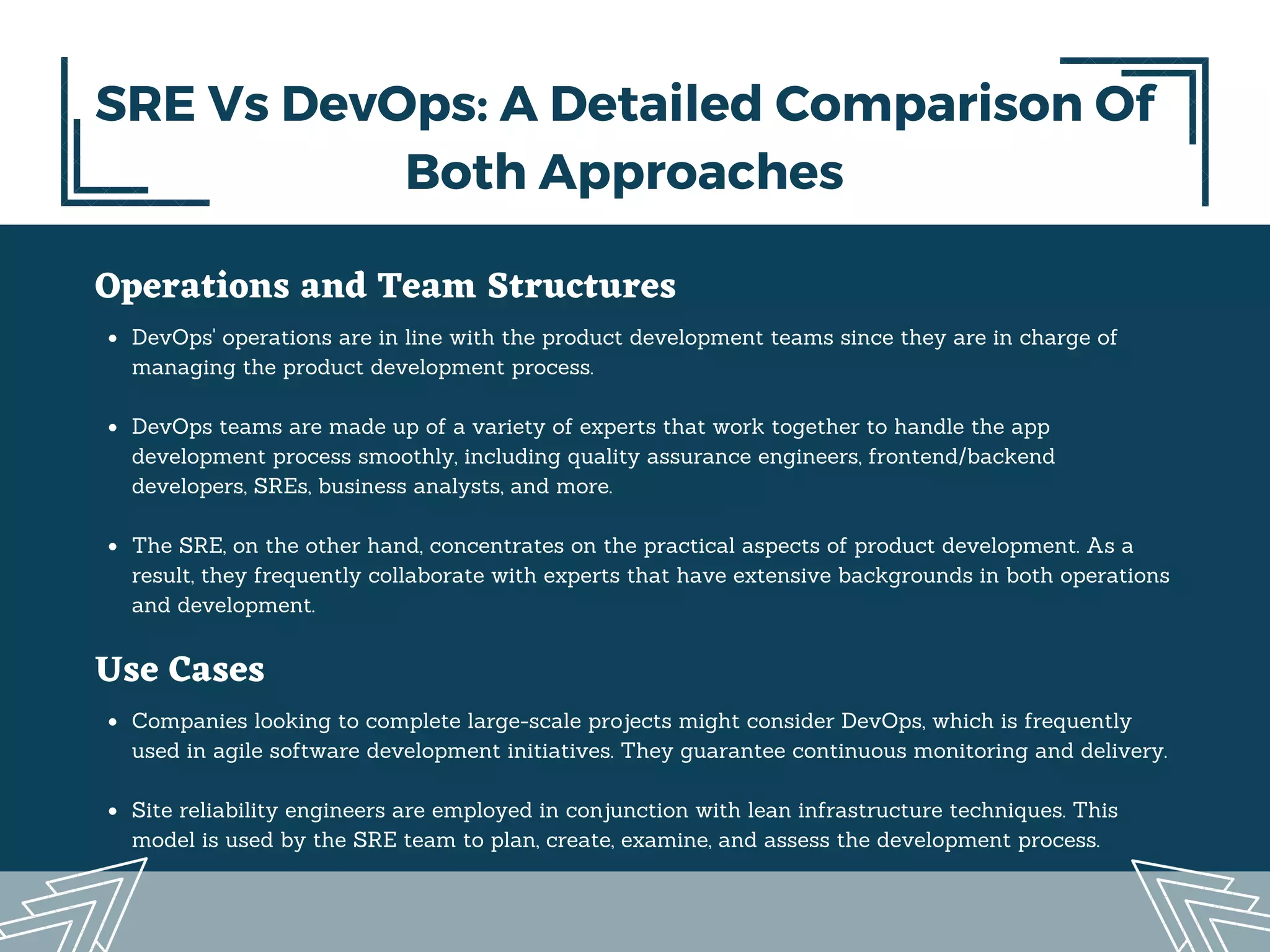 DevOps Vs SRE Major Differences That You Need To Know - Hidden Brains ...