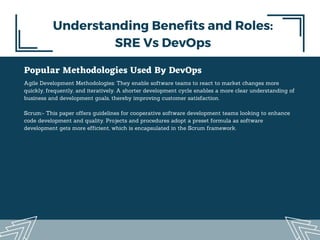 DevOps Vs SRE Major Differences That You Need To Know - Hidden Brains Infotech | PDF | Web ...