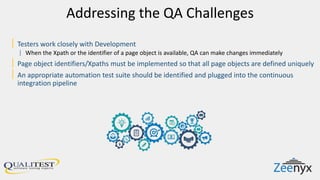 Webinar: DevOps challenges facing QA | PPT