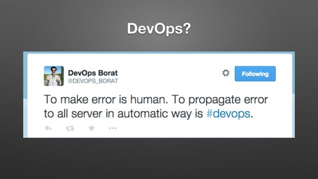 DevOps: What is This Puppet You Speak Of? | PPT