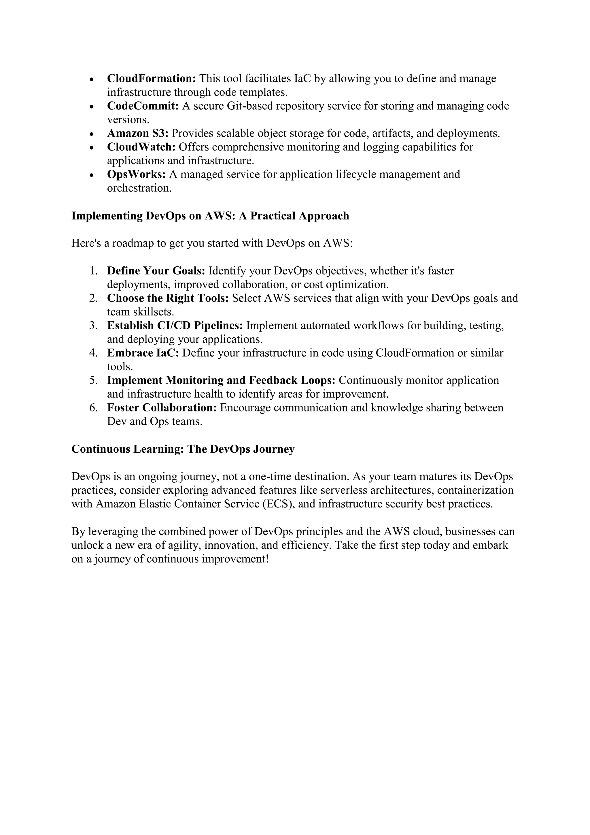 Best DevOps With AWS Online & Classroom training Naresh-IT | DOCX