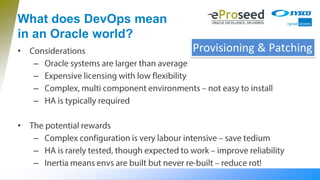 Driving DevOps for Oracle with the orawls Puppet Modules | PPT