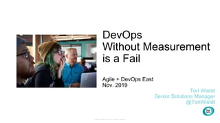 DevOps Without Measurement is a Fail | PPT