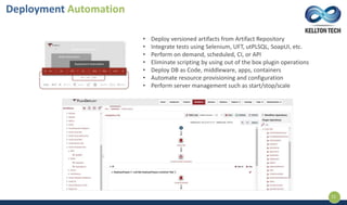 DevOps Automation and Maturity using FlexDeploy, webMethods demo: Kellton Webinar | PPT