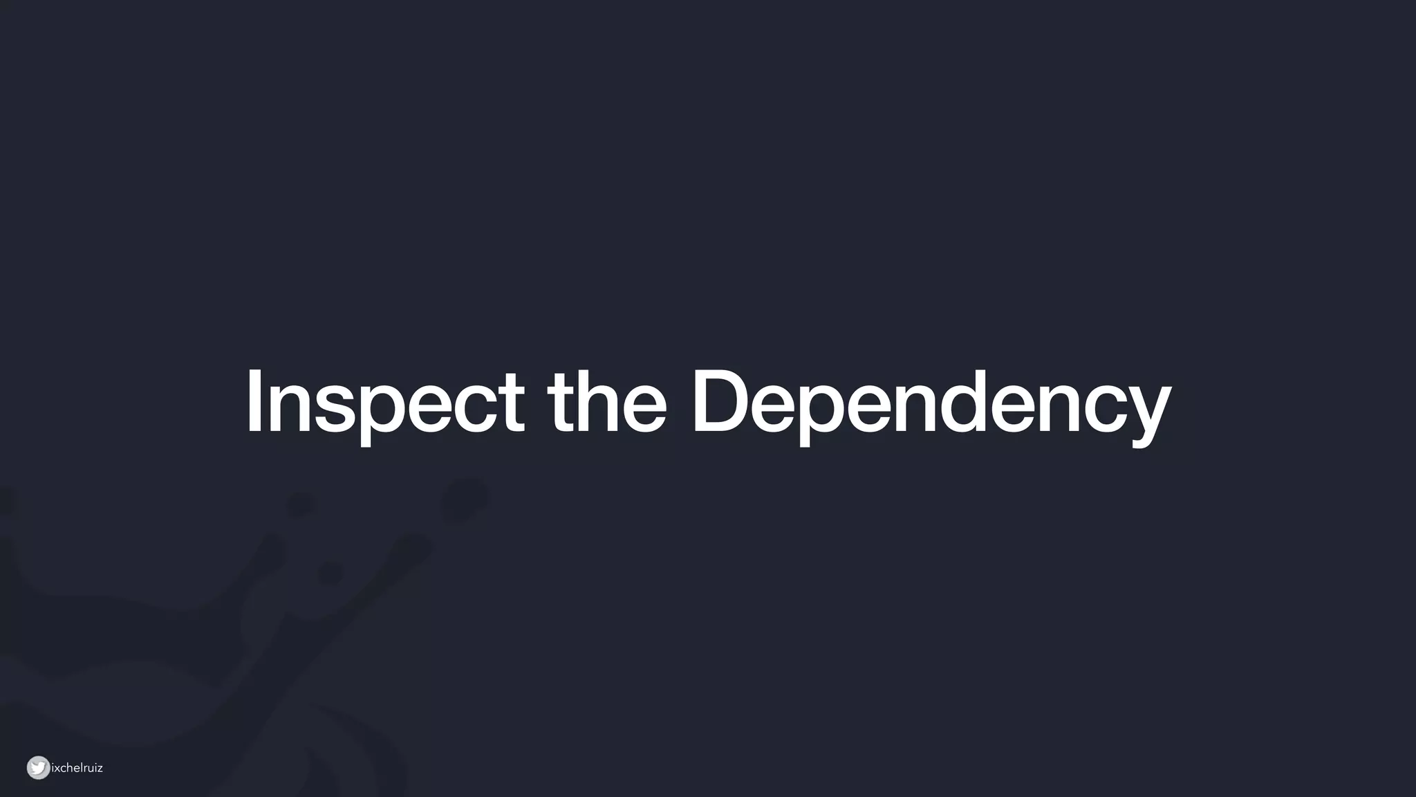All about dependencies | PPT