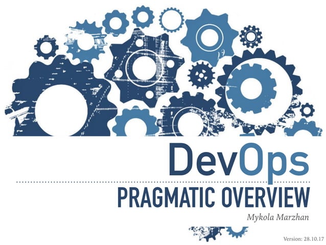 DevOps Pragmatic Overview | PPT