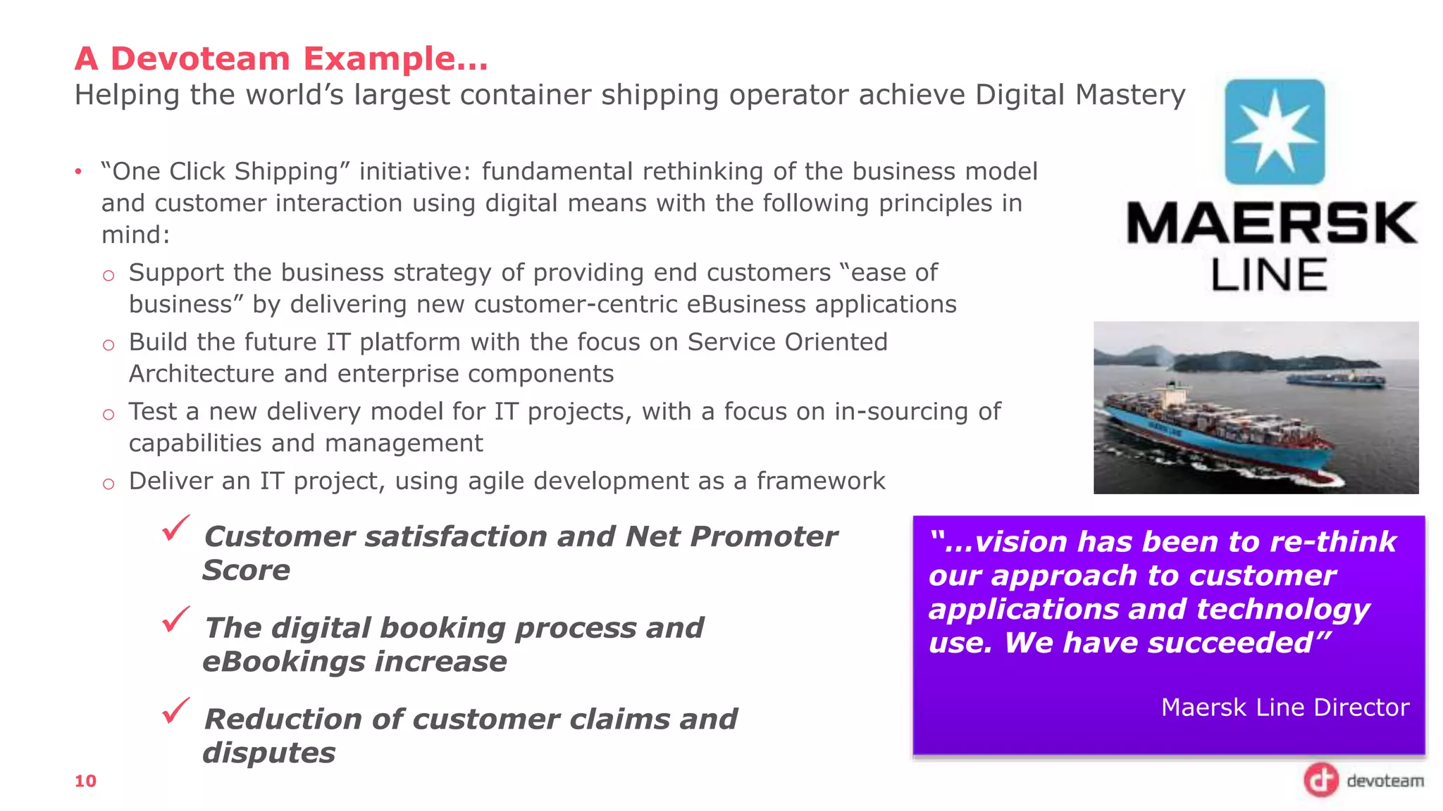 Devoteam logistics 16 presentation | PPTX