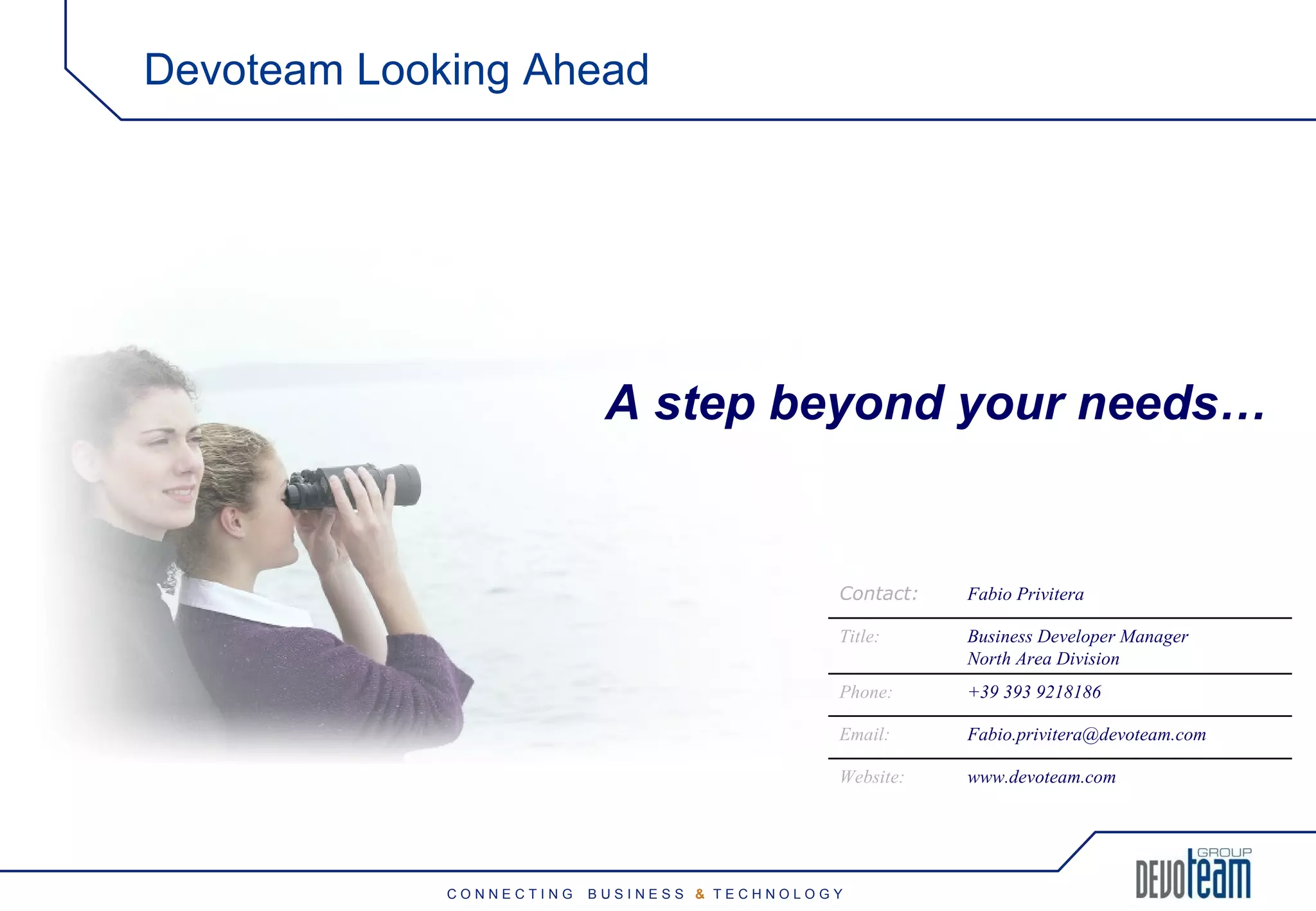 Devoteam Introduction | PPT