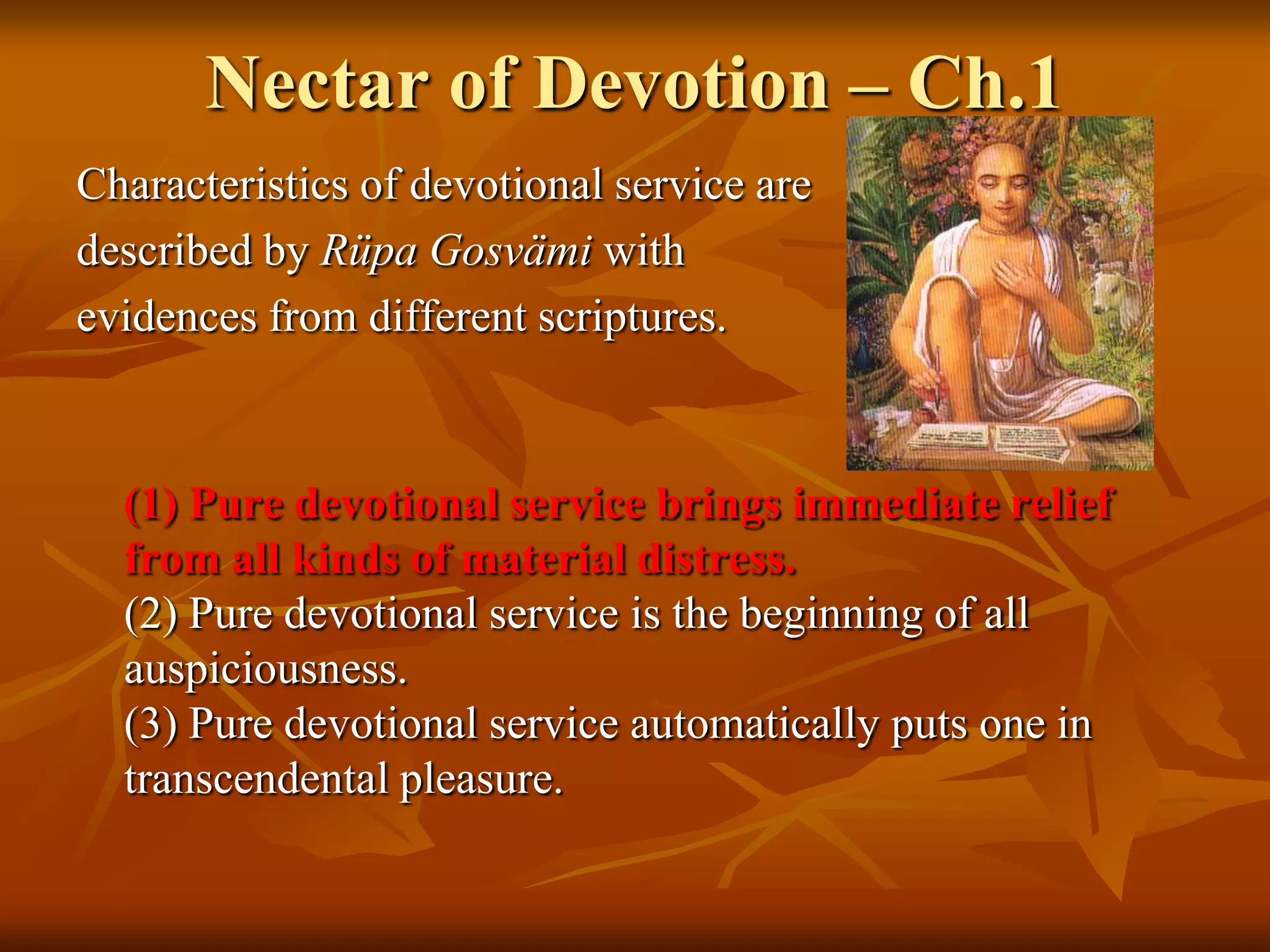 Glories of Devotional service | PPTX