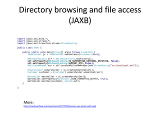 Devouring Security XML Attack surface and Defences | PPT