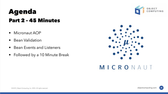 Micronaut Deep Dive - Devoxx Belgium 2019 | PPT