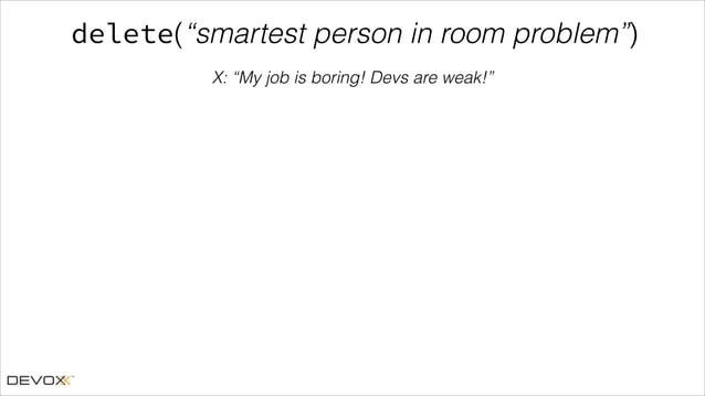 Disrupt 2 Grow - Devoxx 2013 | PDF