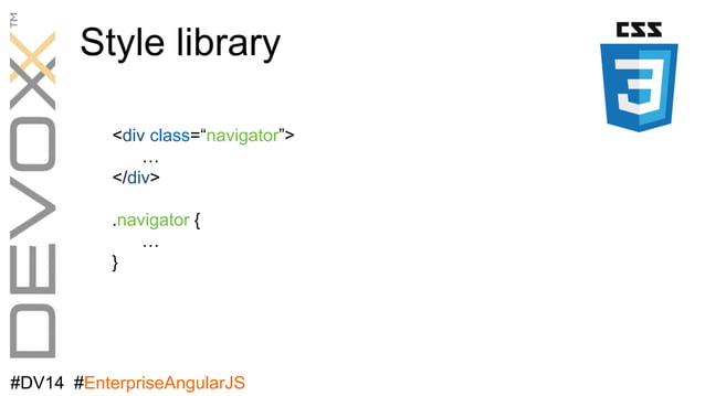 Devoxx enterprise scale angular | PPT