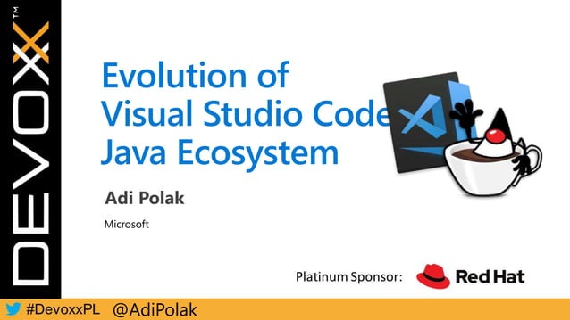 Evolution of VS code Java ecosystem | PPTX | Cloud Computing | Internet