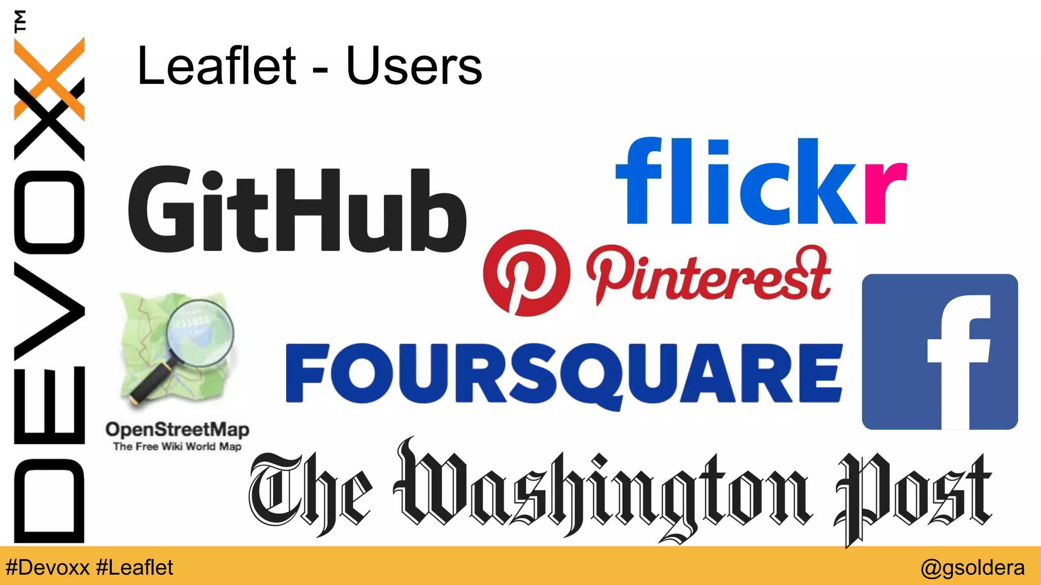 Leaflet - Devoxx 2018 | PPT