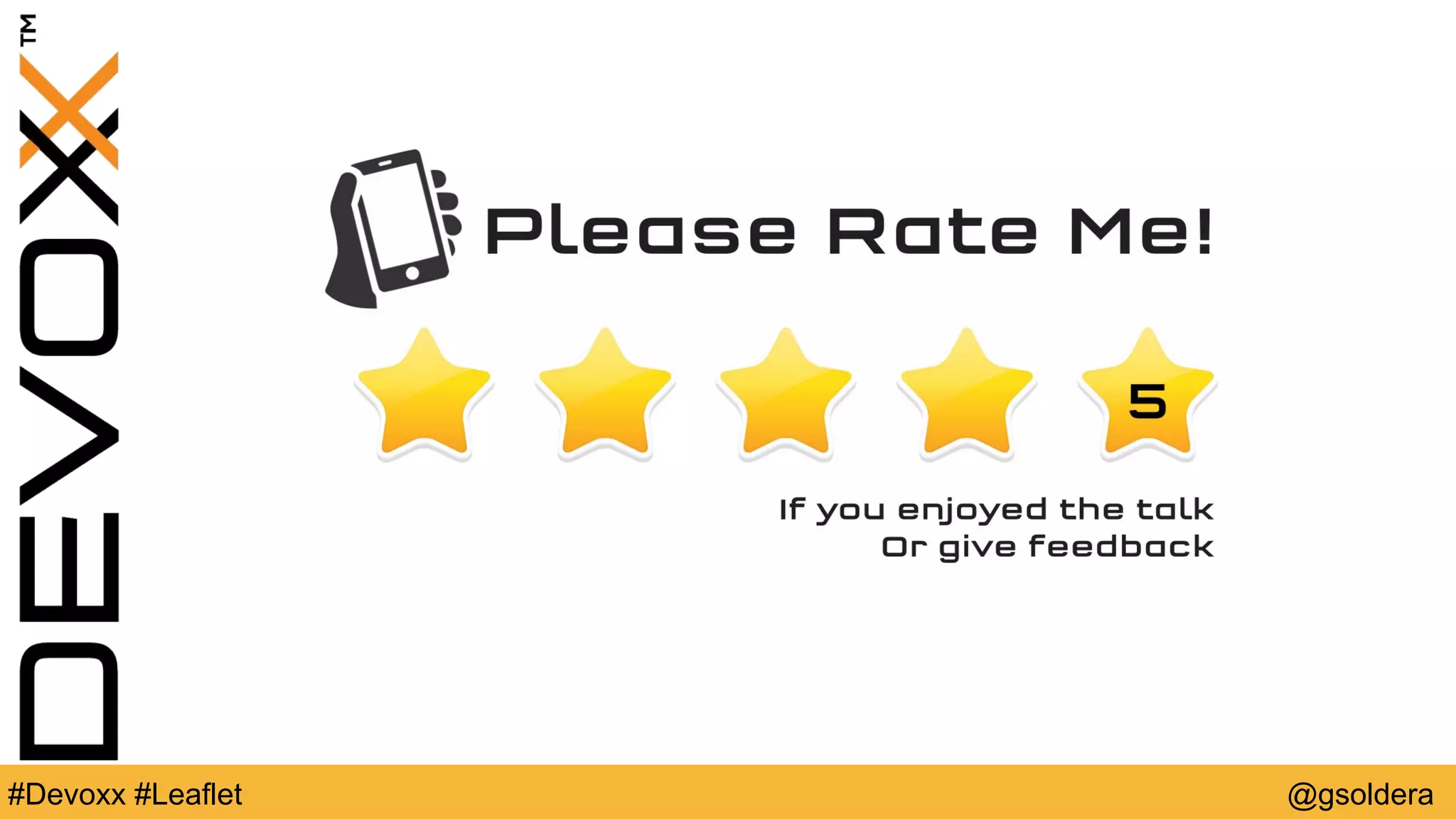 Leaflet - Devoxx 2018 | PPT