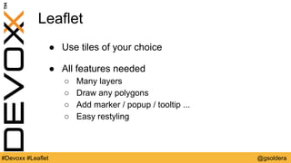 Leaflet - Devoxx 2018 | PPT