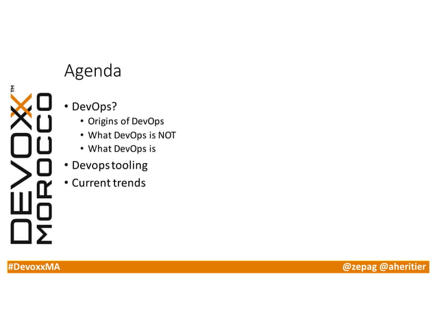 Devops Recto-Verso @ DevoxxMA | PPT