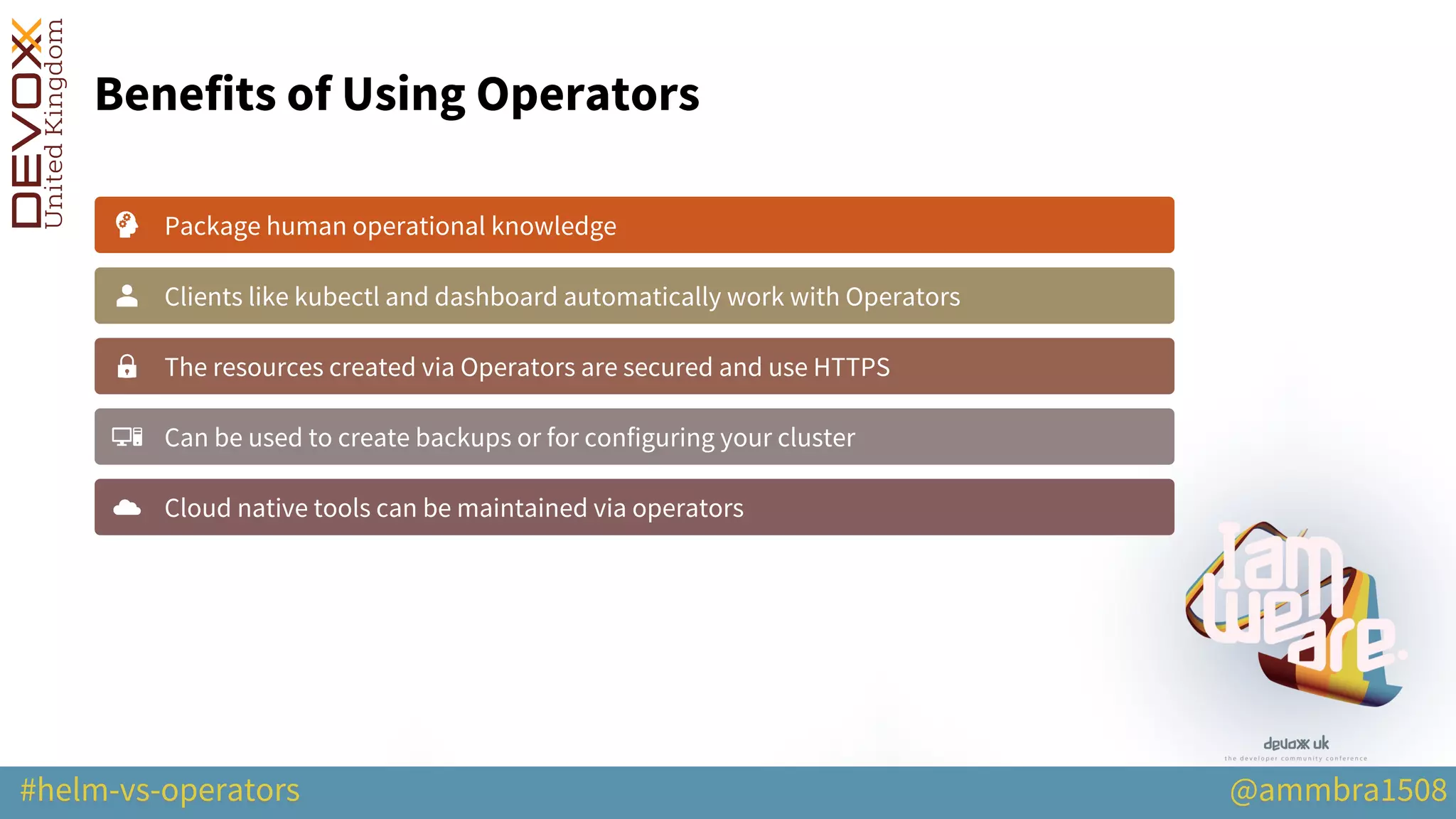 The automation challenge: Kubernetes Operators vs Helm Charts | PPT