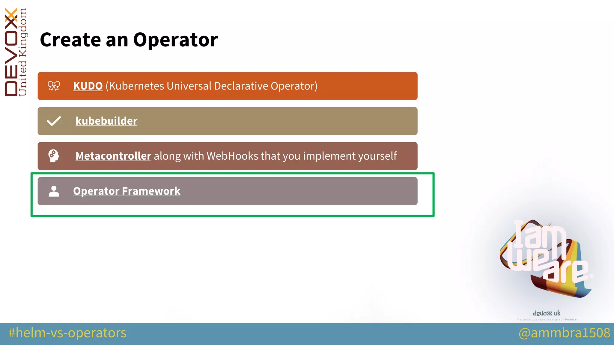 The automation challenge: Kubernetes Operators vs Helm Charts | PPT