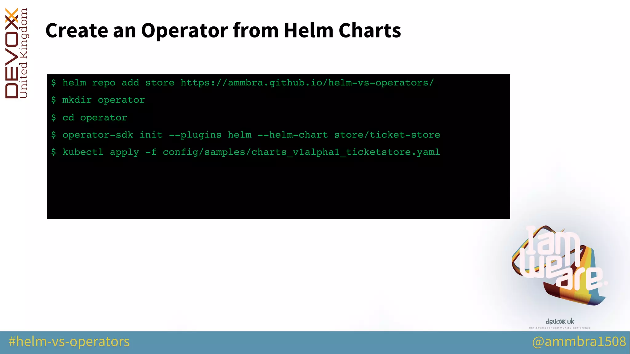 The automation challenge: Kubernetes Operators vs Helm Charts | PPT