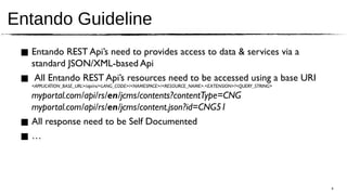 Devoxx2012 Entando restapi | PPT