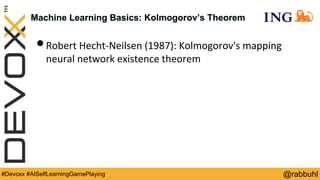 Devoxx 2017 - AI Self-learning Game Playing | PDF