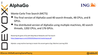 Devoxx 2017 - AI Self-learning Game Playing | PDF
