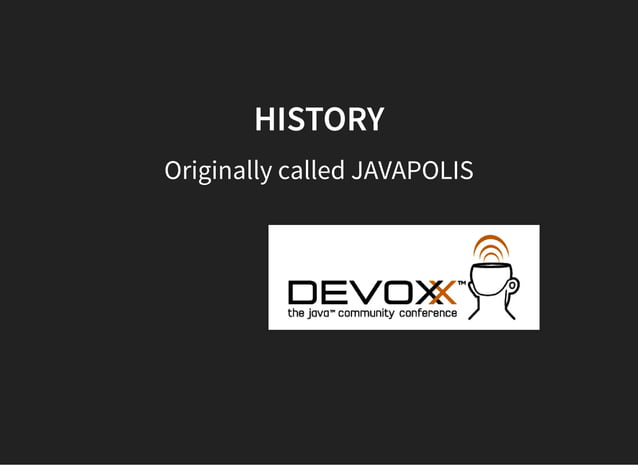 Devoxx be 2017_highlights | PPT