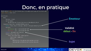 Raconte-moi X.509 : anatomie d'une autorité de certification | PPT