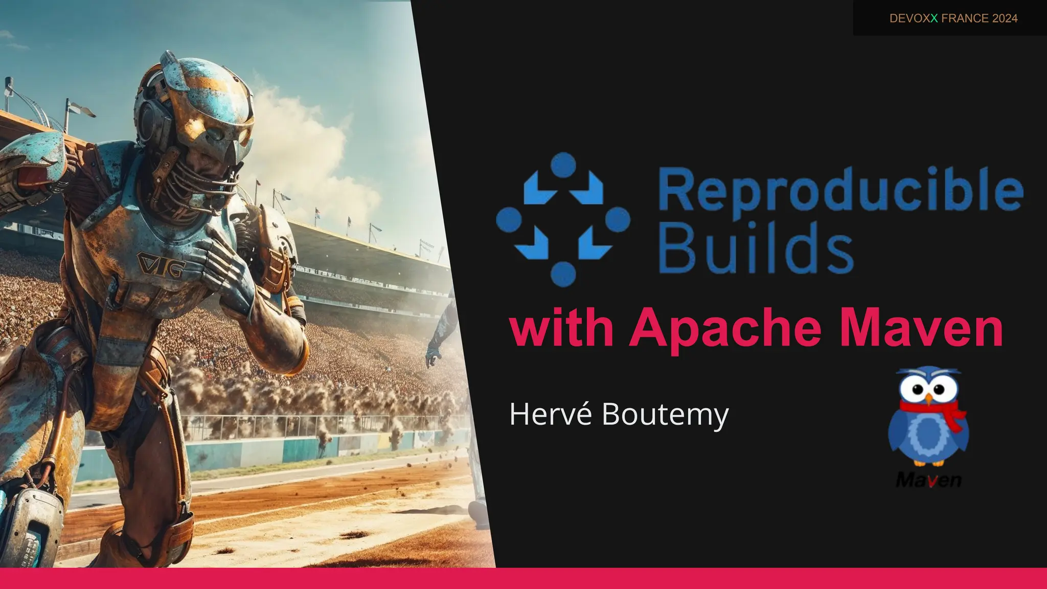 DevoxxFR 2024 Reproducible Builds with Apache Maven | PPT