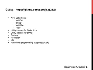 Java libraries you can't afford to miss | PPT