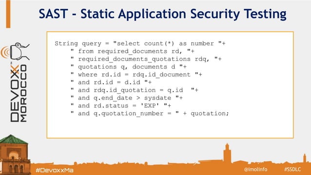 Secure Software Development Lifecycle Devoxx Ma 2018 Ppt 