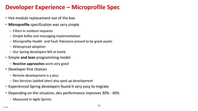 Battle of the frameworks : Quarkus vs SpringBoot | PDF