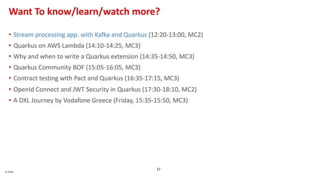 Battle of the frameworks : Quarkus vs SpringBoot | PDF